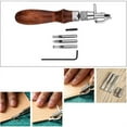 Leather Working Tool Leather Craft Tool Set Leather Edges Polisher ...