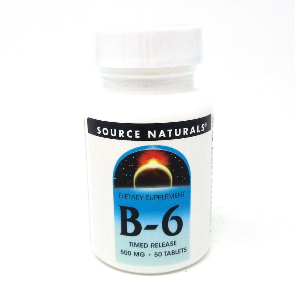 Source Naturals Source Naturals B-6 , 50 ea - Walmart.com - Walmart.com