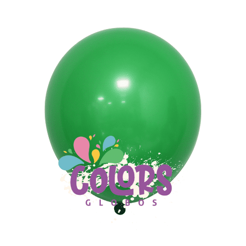 Globos COLORS 12 pulgadas 100 piezas Verde | Bodega Aurrera en línea