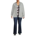 Terra & Sky women's Plus Size Zip-Front Hoodie - Walmart.com