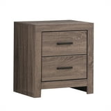 Brantford 5-piece Queen Storage Bedroom Set Barrel Oak - Walmart.com