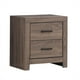 Brantford 5-piece Queen Storage Bedroom Set Barrel Oak - Walmart.com