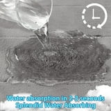 MAGULA Gray Memory Foam Bath Rugs, 31.5"x19.8" + 24.4x20.2", 2 Count ...