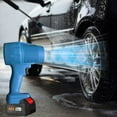 Blue Violent Fan Car Wash Water Blower With Accessories For Effective ...