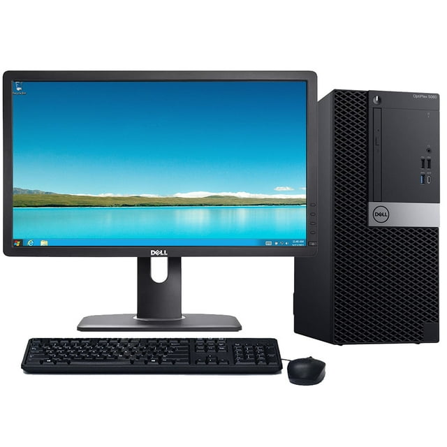 Restored Dell OptiPlex 5060 Windows 11 Desktop Computer Core i3-8100 (3 ...