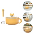 Cute Dog Instant Ramen Noodle Bowl, 304 Stainless Steel Noodle Bowls ...