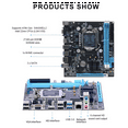 H81 Computer Motherboard DDR3 16G LGA1150 PC Main Board VGA+-Compatible ...