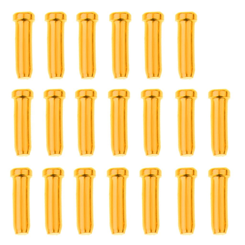 Pack of 20 Mountain Bike Brake Derailleur Shifter Cable End Tips ...