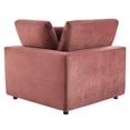 Modway Commix Beautiful 3-Seater Down Filled Performance Velvet Sofa in ...