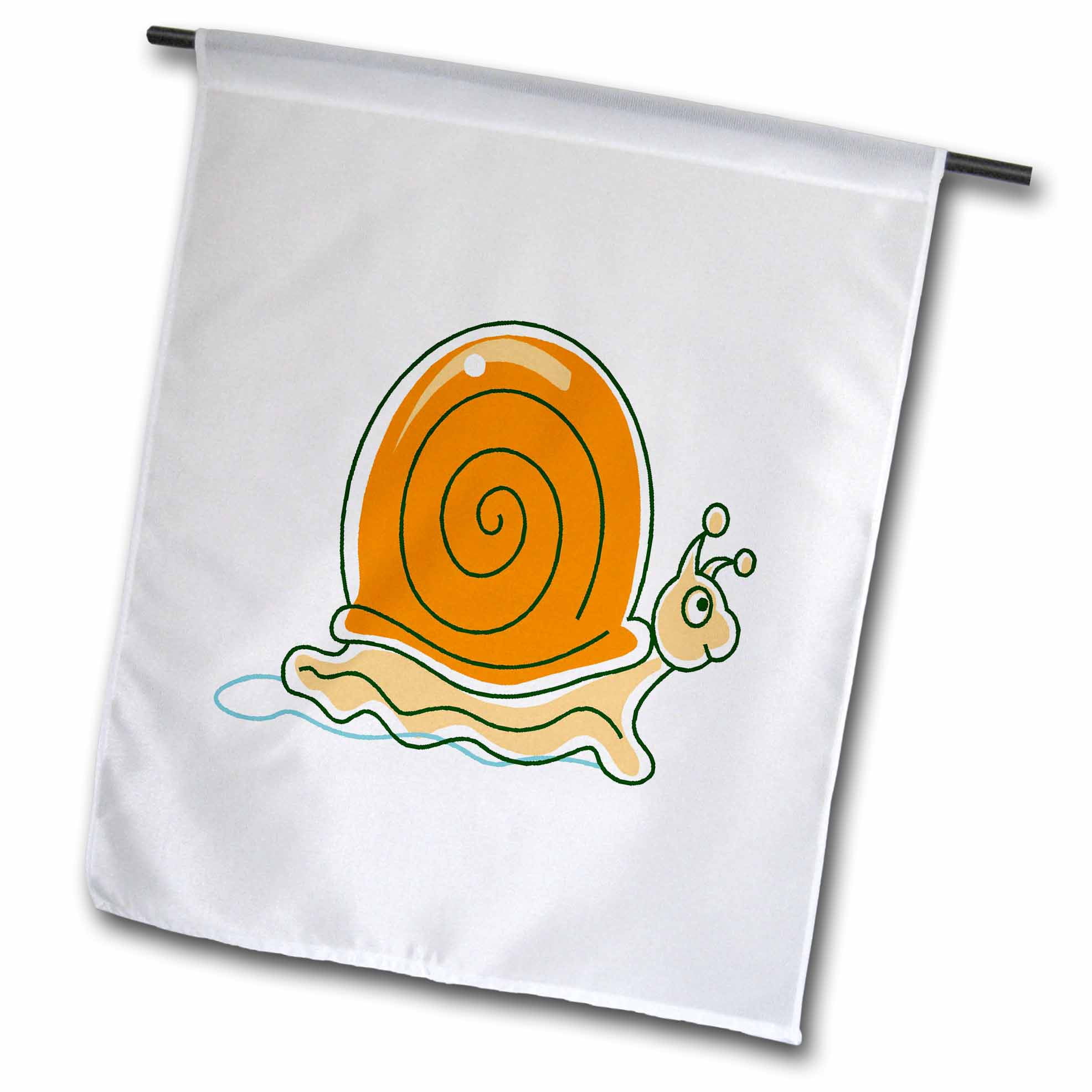 3dRose Sammy Snail Cartoon For Kids - Garden Flag, 12 by 18-inch ...