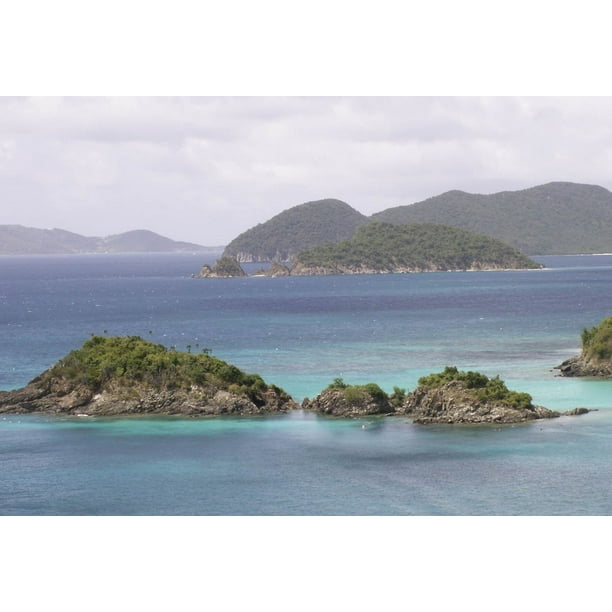 Howard Trunk Bay II Glossy Poster - Walmart.com