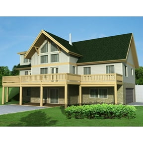 001-3369: Northwest Ranch 3 Bed, 2 Bath Luxury Home Plan, 2732 Sq Ft ...
