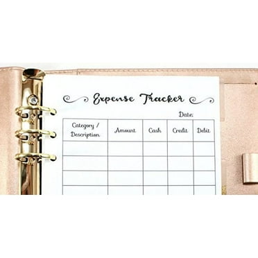 Half Page Grocery List Inserts for A5 Planners - Walmart.com