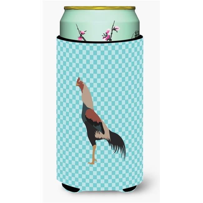 Kulang Chicken Blue Check Tall Boy Beverage Insulator Hugger - Walmart.com