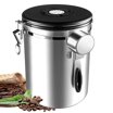 ENLOY 4-Piece Stainless Steel Canister Set (28/32/38/65 oz) for Kitchen ...