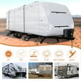 Leader Accessories 150D Travel Trailer RV Cover with Adhesive Repair ...
