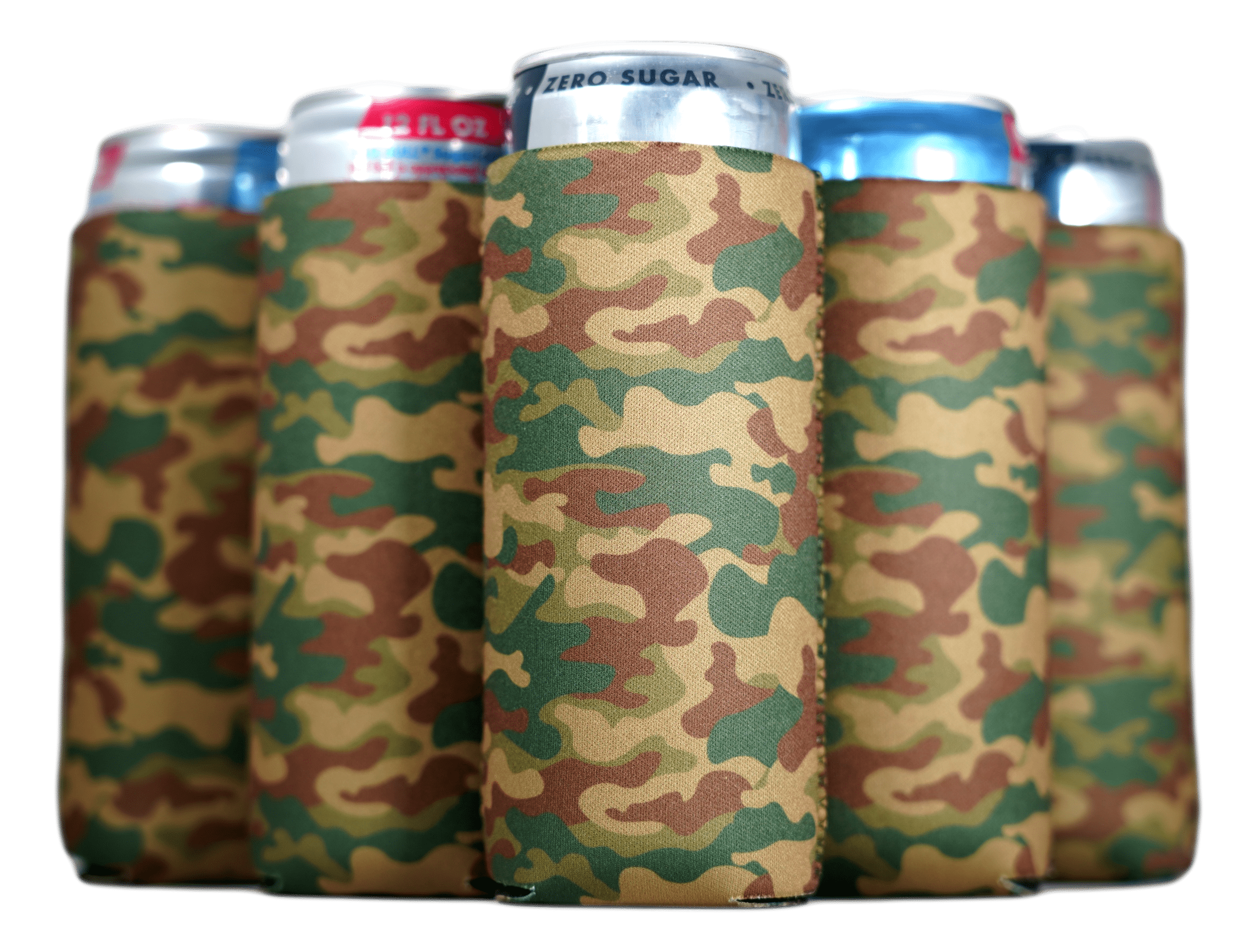 QualityPerfection Slim Can Cooler Sleeves 4mm Thickness Neoprene 12 oz ...