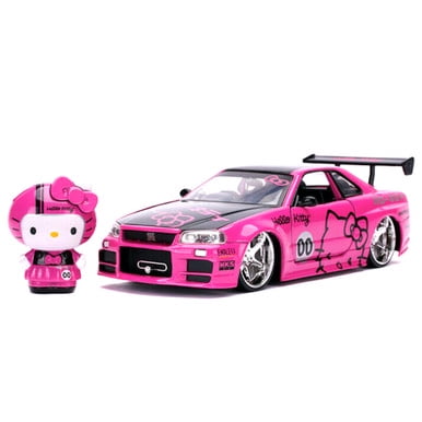 Hello Kitty & 2002 Nissan Skyline GT-R (BNR34) 1/24 Scale | Walmart Canada