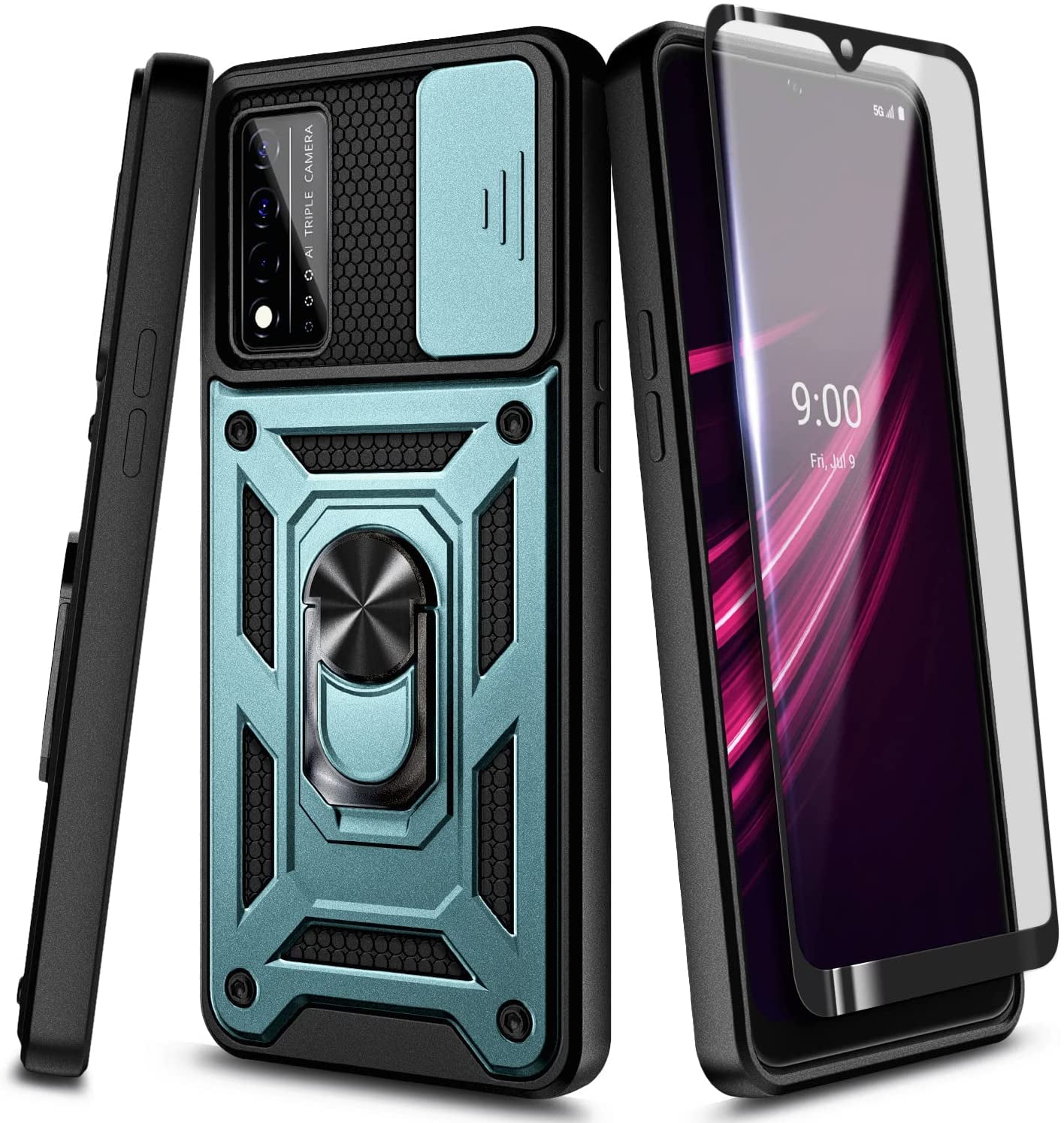 Nagebee Phone Case Compatible for T-Mobile REVVL V+ Plus 5G with ...