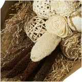 23" Handmade Floral Wheat Grass Dried Plant Natural Foliage Cattail ...