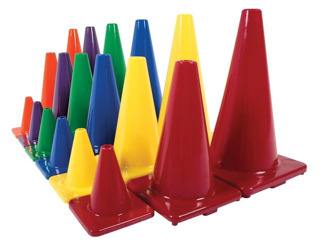 Poly Enterprises 6 Inch Classic Game Cones , Set of 6 - Walmart.com