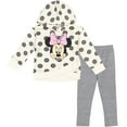 Disney Minnie Mouse Mickey Mouse Fleece Hoodie and Leggings Outfit Set ...