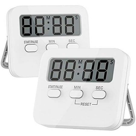 nipocaio Digital Kitchen Timer, Large Visual Timer, Electronic Stop ...
