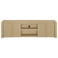 Coaster Laurelton 78-inch 4-door Engineered Wood TV Stand in Light Oak ...