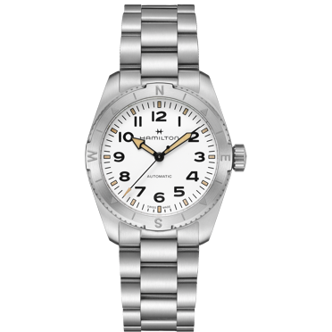 Hamilton Jazzmaster Lady Auto Mother of Pearl Dial Steel Women's Watch ...