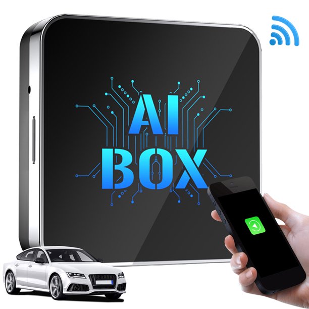 El Adaptador Auto Inalámbrico 2 CarPlay Android La Caja Elegante Del AI ...