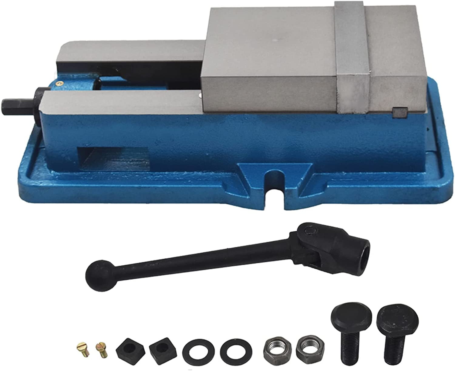 PET-U 6In CNC Milling Machine Vise Lockdown Bench Vise, Without Base ...