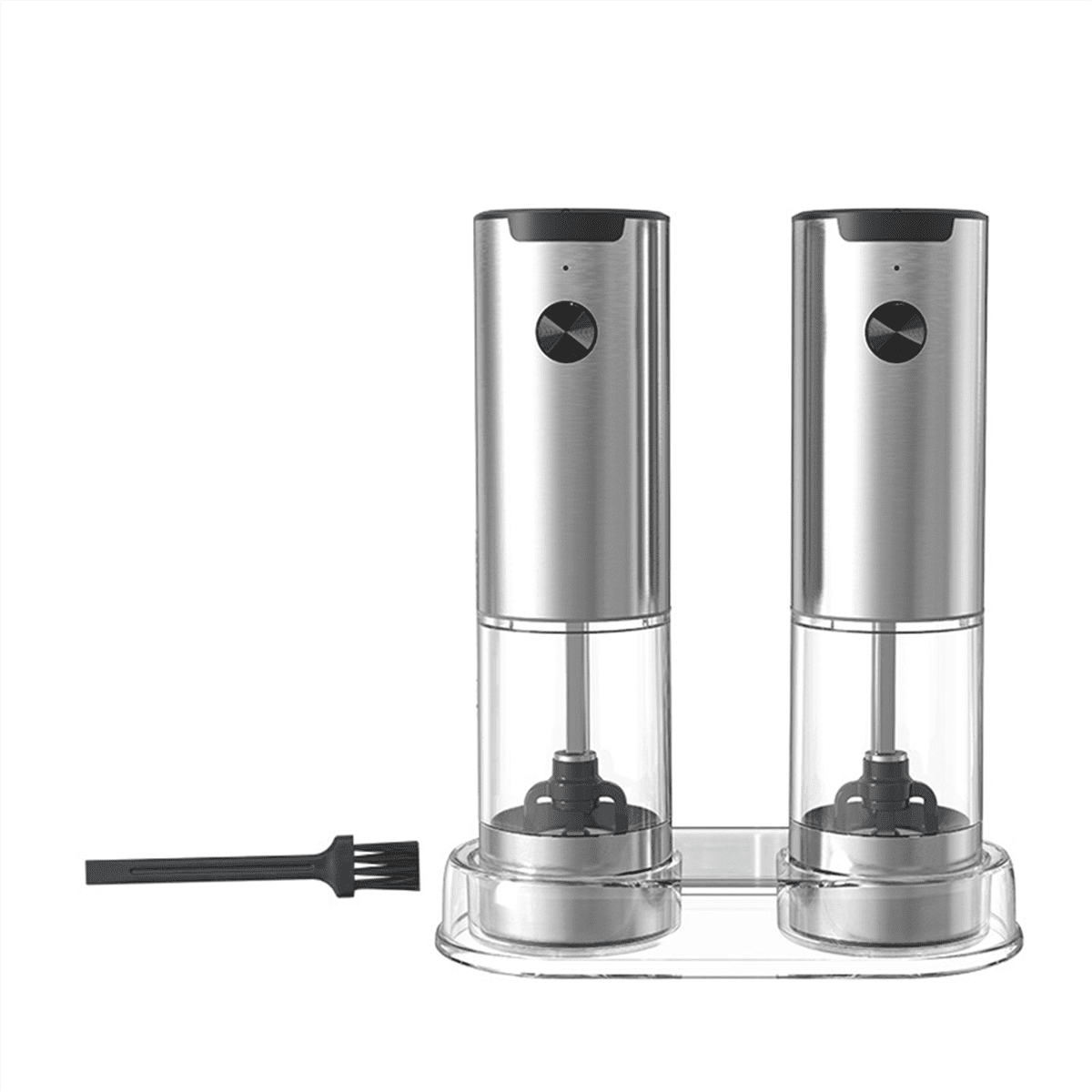 Click here for Unbranded Electric Salt And Pepper Grinder Set Wit... prices