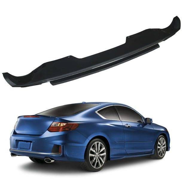 LABLT Black Chrome Rear Lower Bumper Valance for 2013-2015 Honda Accord ...