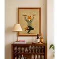 Affixzi Fox Cocktail Waiter Art Print, Retro Bar Wall Art, Timeless ...