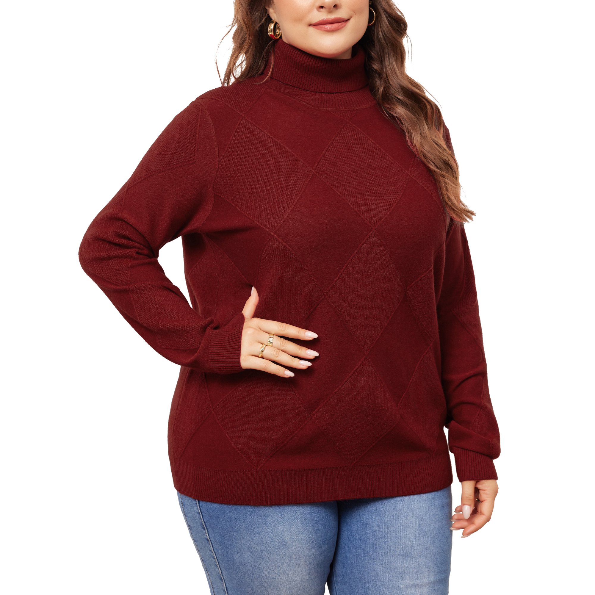 Click here for Grace & Grandeur Plus Size Pullover Sweaters For W... prices