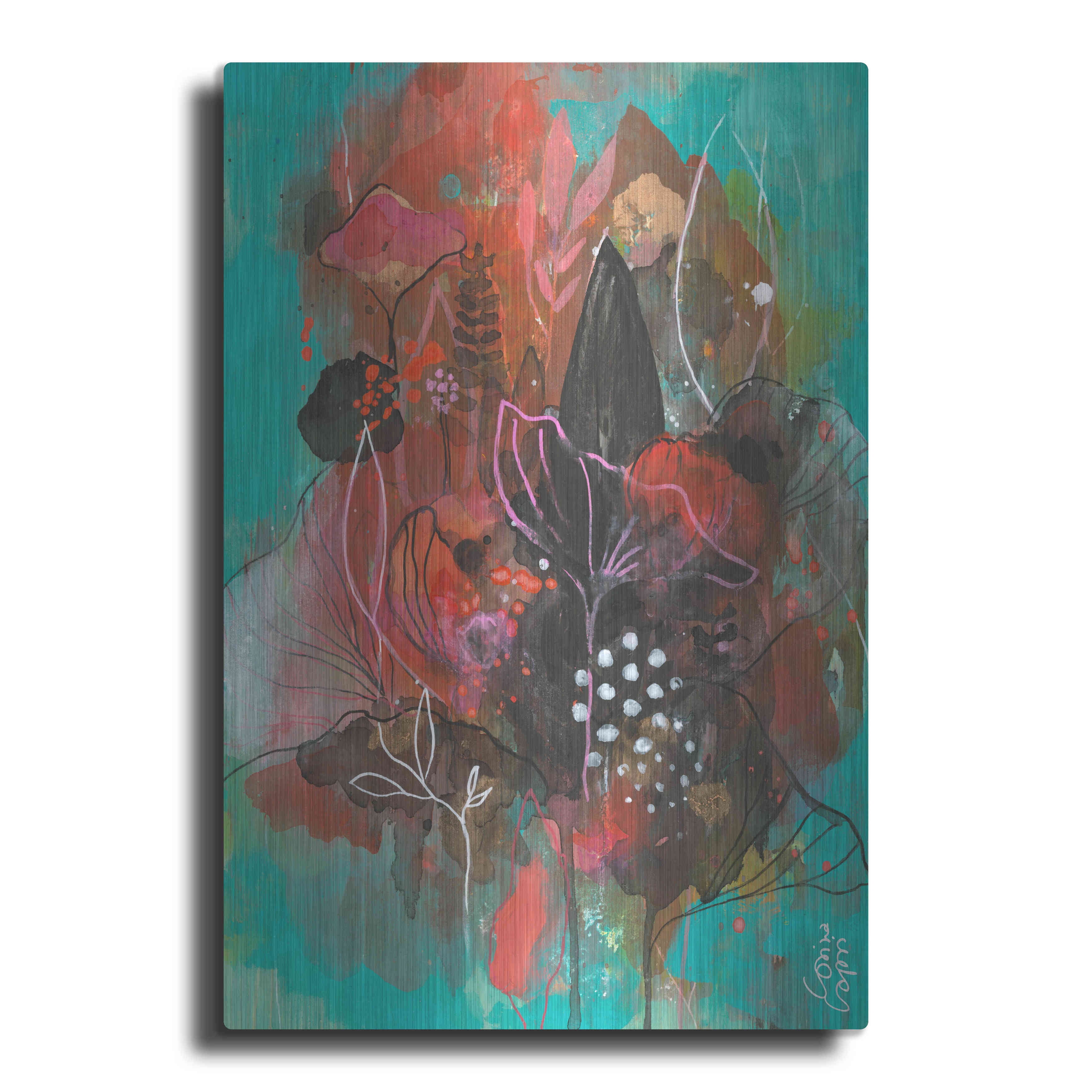 Luxe Metal Art 'The Golden Hour by Corina Capri Metal Wall Art, 24"x36 ...