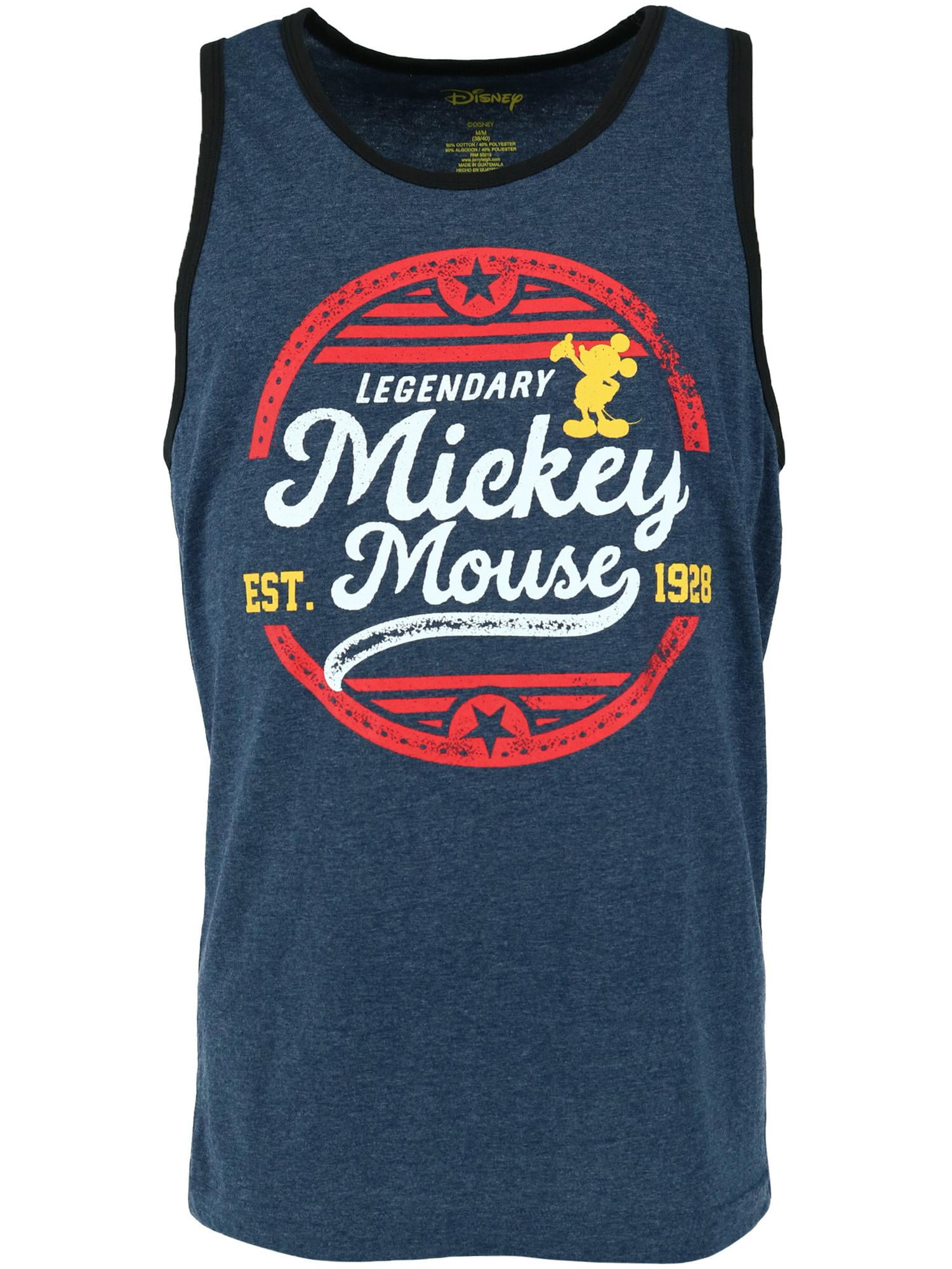 Jerry Leigh Disney Legendary Mickey Mouse Tank (Men's) - Walmart.com