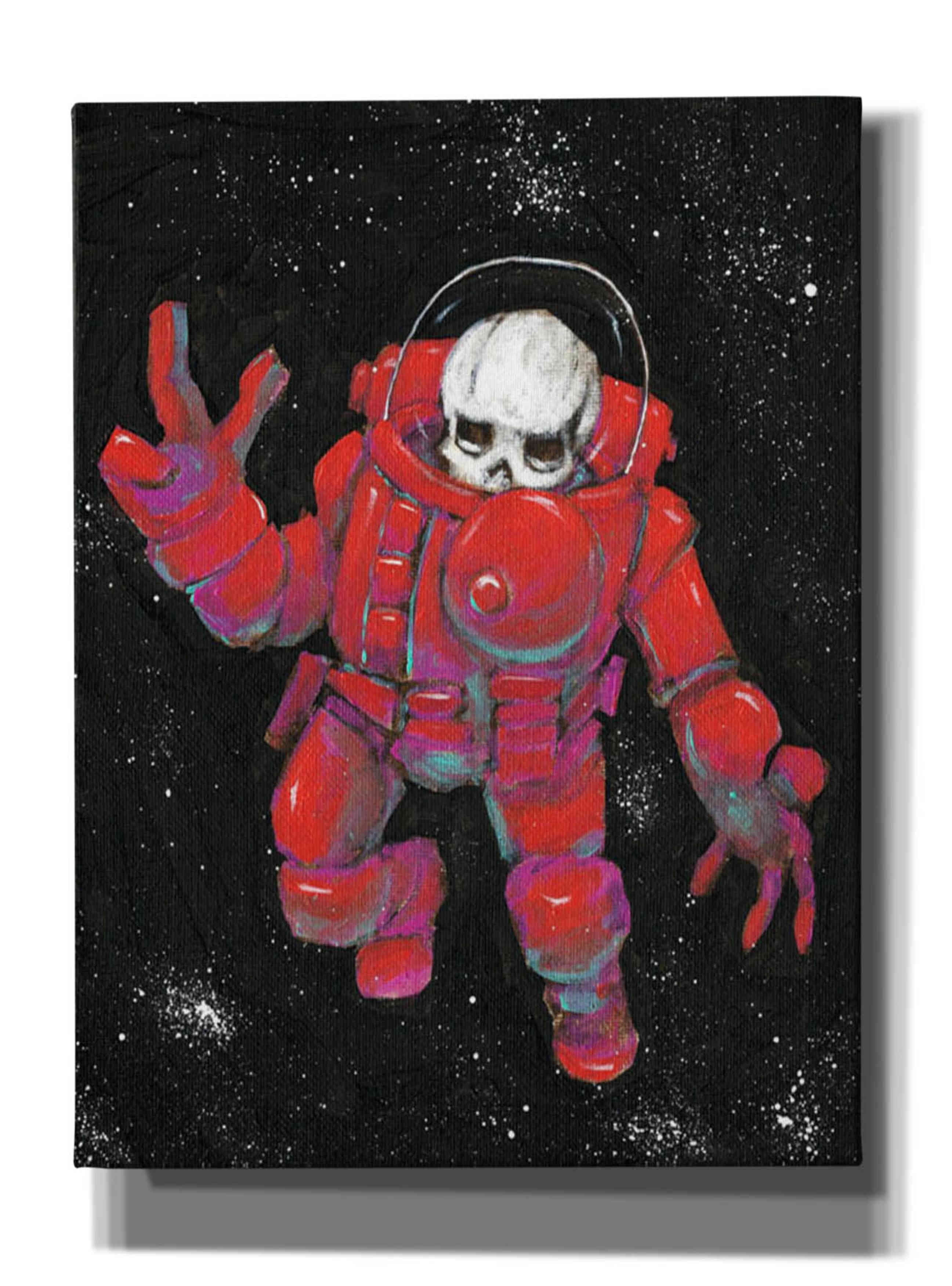 Epic Graffiti 'Astro Skull' Craig Snodgrass, Canvas Wall Art, 40"x54 ...