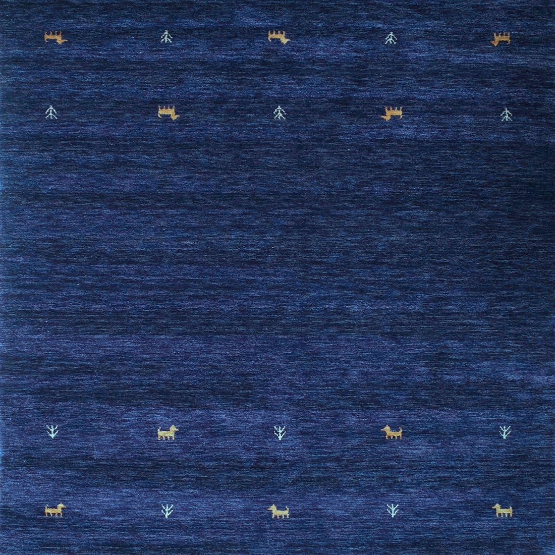 Ahgly Company Indoor Square Abstract Light Blue Contemporary Area Rugs ...
