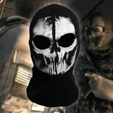 Tactical Balaclava Skeleton Ghost Skull Full Face-Mask Windproof Ski ...