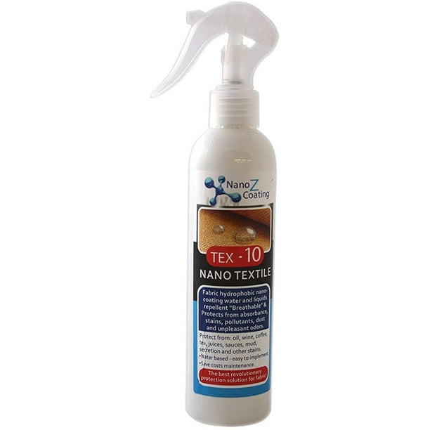 Nano Tex-10 Textile and Fabric Protector - Stain Guard Water and Snow ...