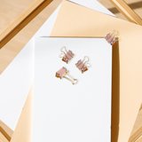 GOOHOCHY 6 Pcs Lace Binder Clips Elliot Folder Paper Dovetail Office ...