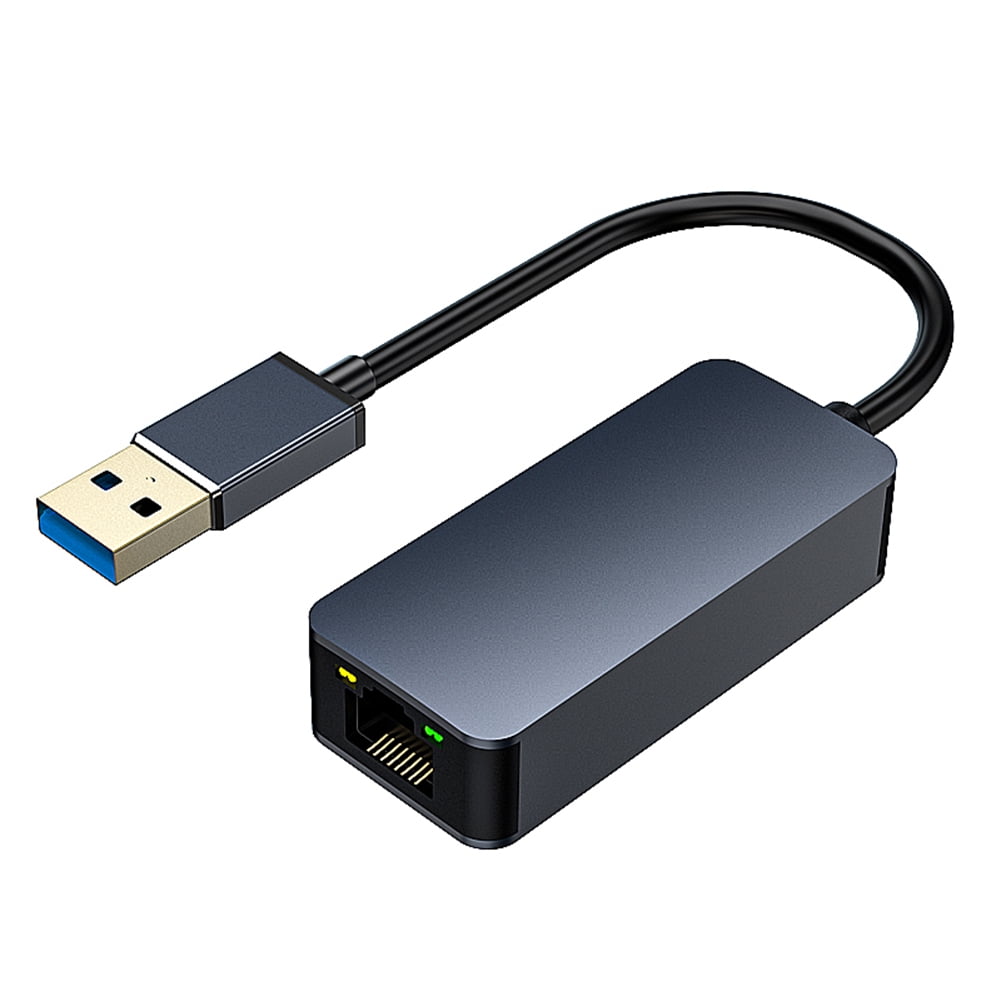 Convertidor USB3.0/Tipo-C a RJ45 Plug and Play Adaptador USB a Ethernet ...
