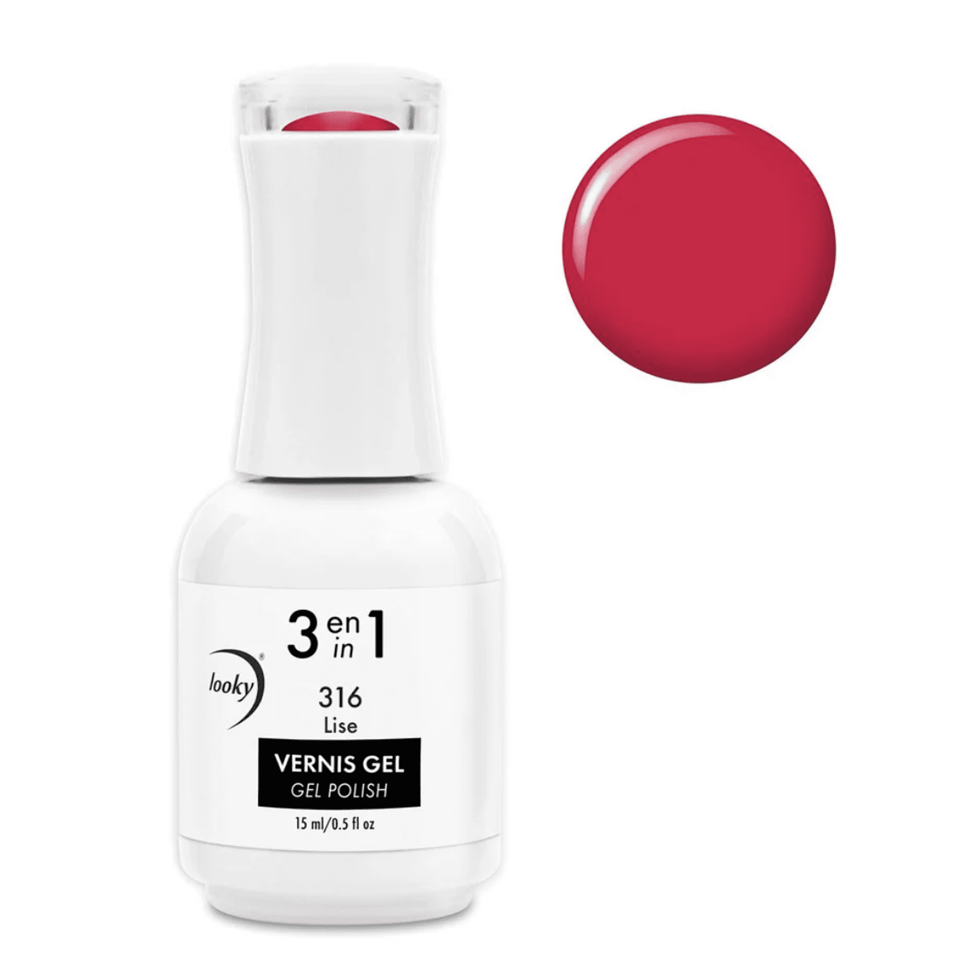 Click here for Looky 3-In-1 Gel Nail Polish  Base Color Top Coat... prices