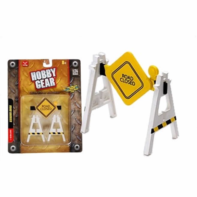 Road Barrier Set 1/24 Scale Plastic Model Accessory Phoenix Toys ...