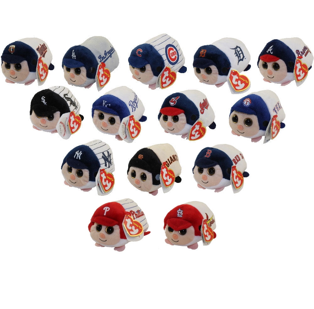 TY Beanie Boos - Teeny Tys Stackable Plush - MLB - SET of 14 - Walmart.com