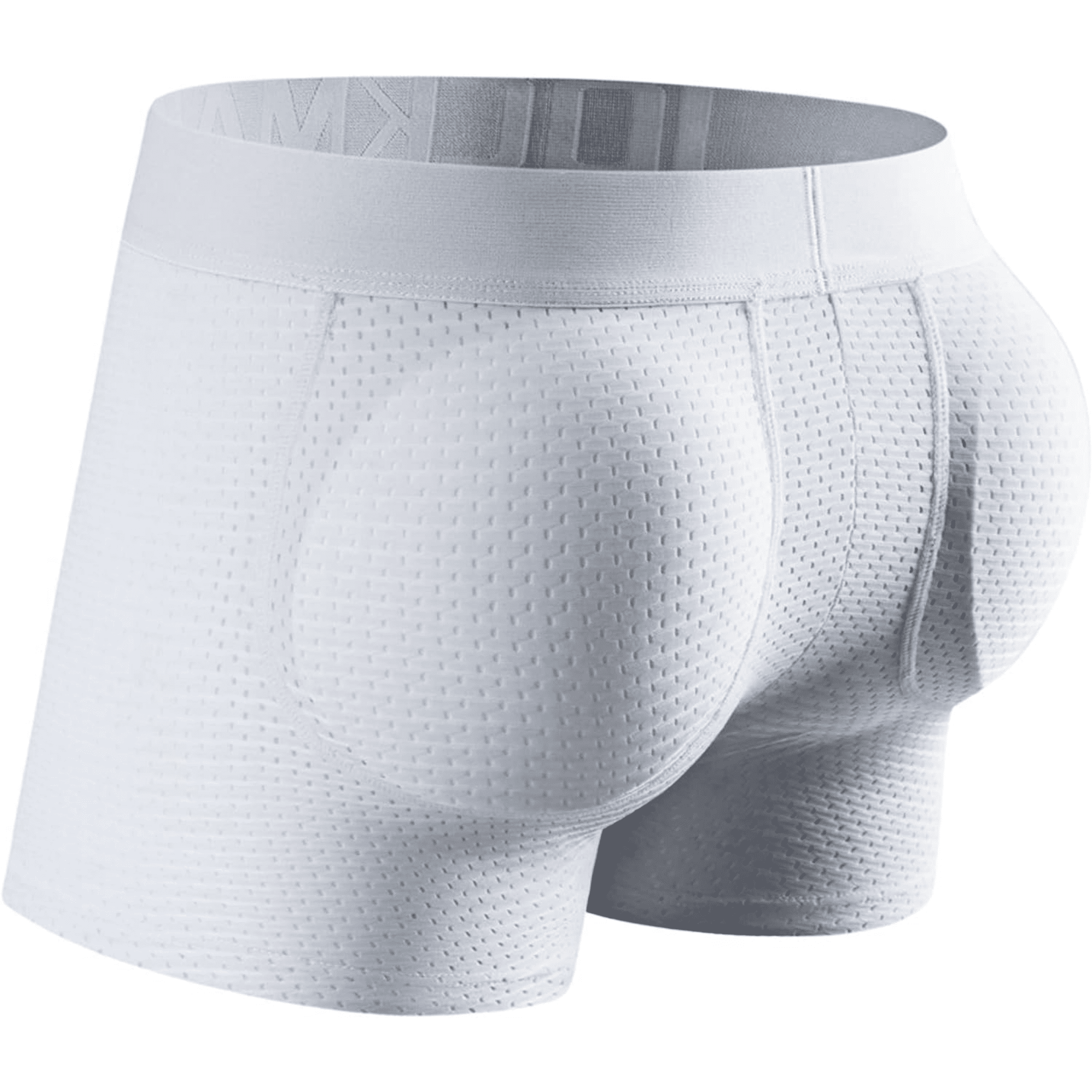TESOON Mesh Mens Underwear Padded Short Removable Pad Front and Back ...