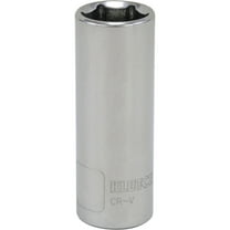 Klutch Deep Socket, Metric, 24mm, 1/2in.-Drive, 6-Pt. - Walmart.com