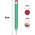 Giant Pencil, 14 Inch Big Jumbo Pencils, Funny Oversized Huge Comically ...