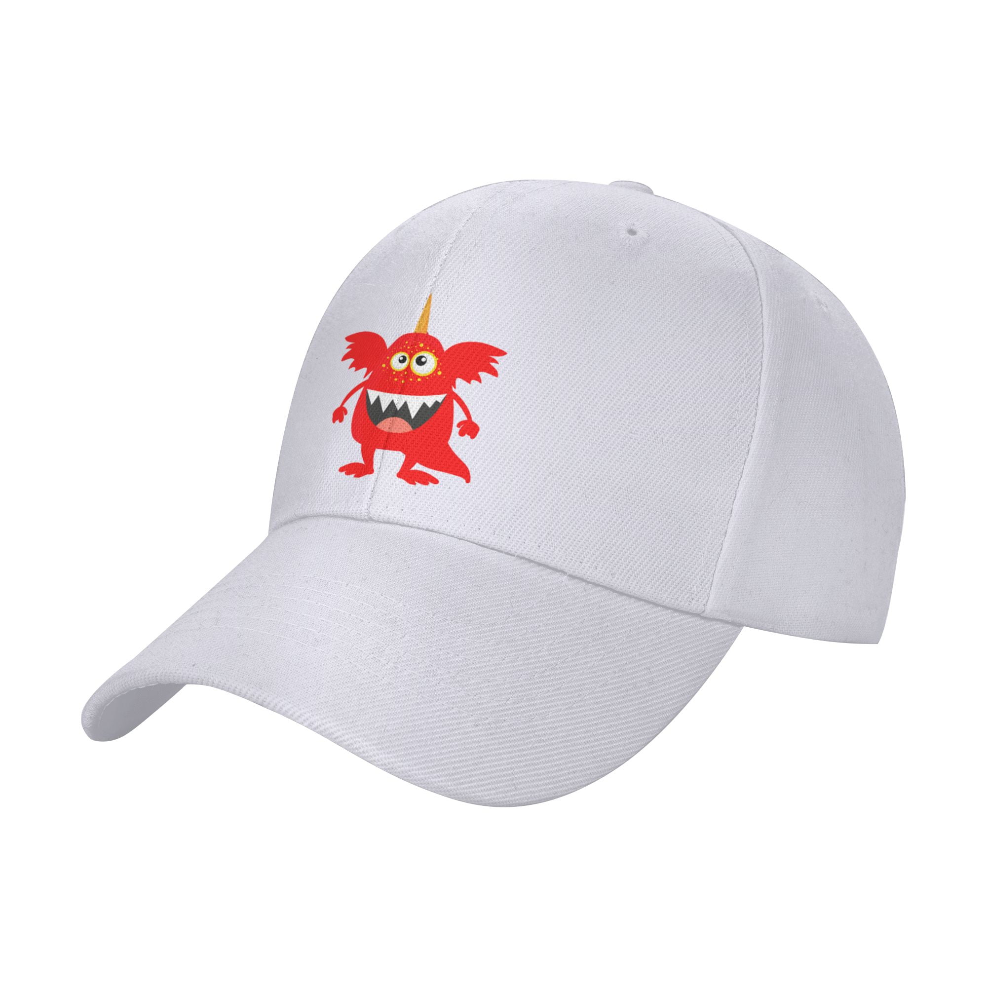 TEQUAN Peaked Cap Cartoon Funny Pixel Neon Game Adult Unisex Adjustable ...
